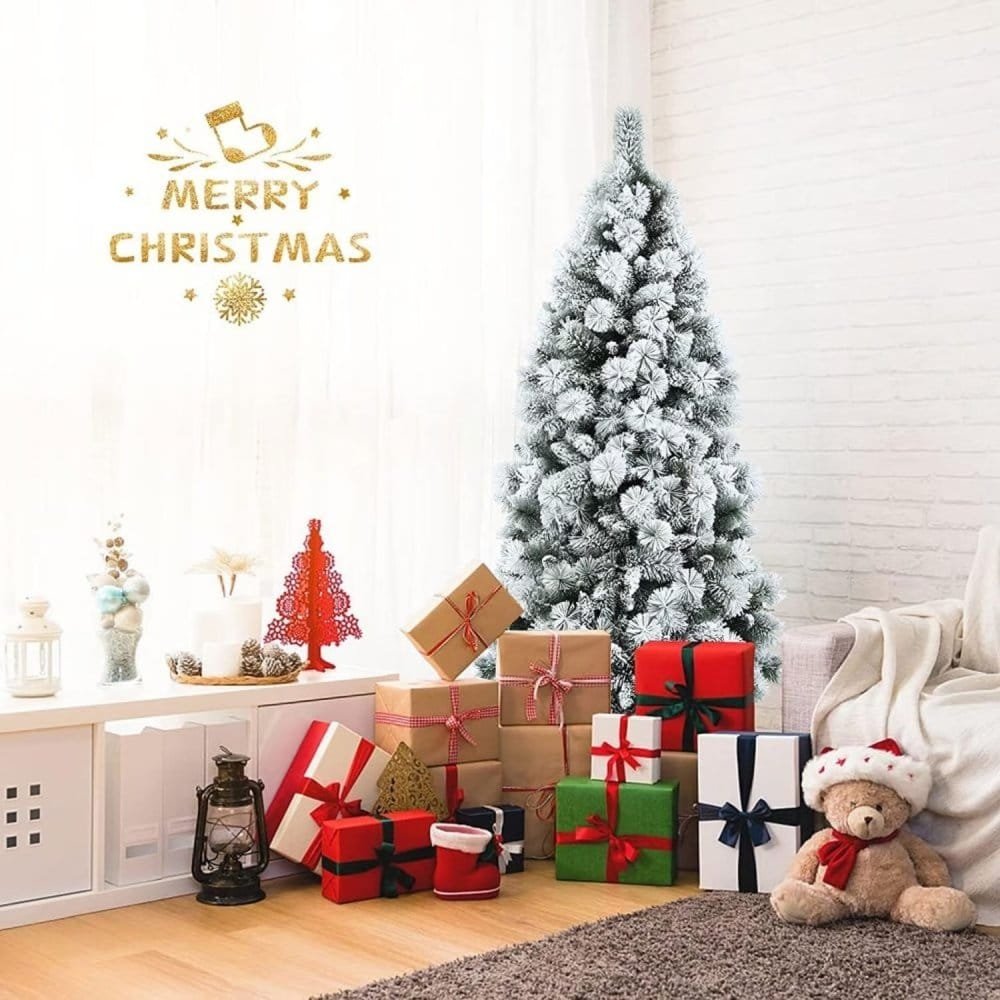 Árbol de Navidad con Nevado de 180 cm Coposo Americano - Mundo Electrónico